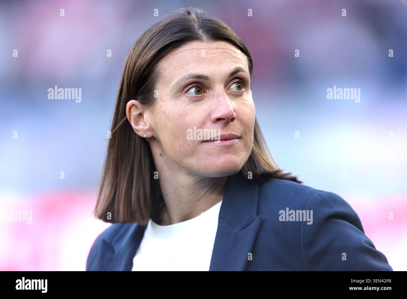 Ukraine manager Iya Andrushchak before the FIFA Women's World Cup 2027 ...
