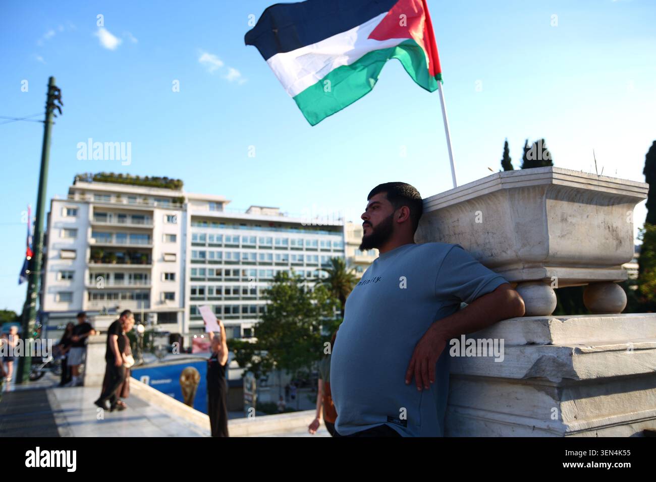 Athens, Greece. 9 Jun, 2026.KEERFA protest in Athens against migrant ...