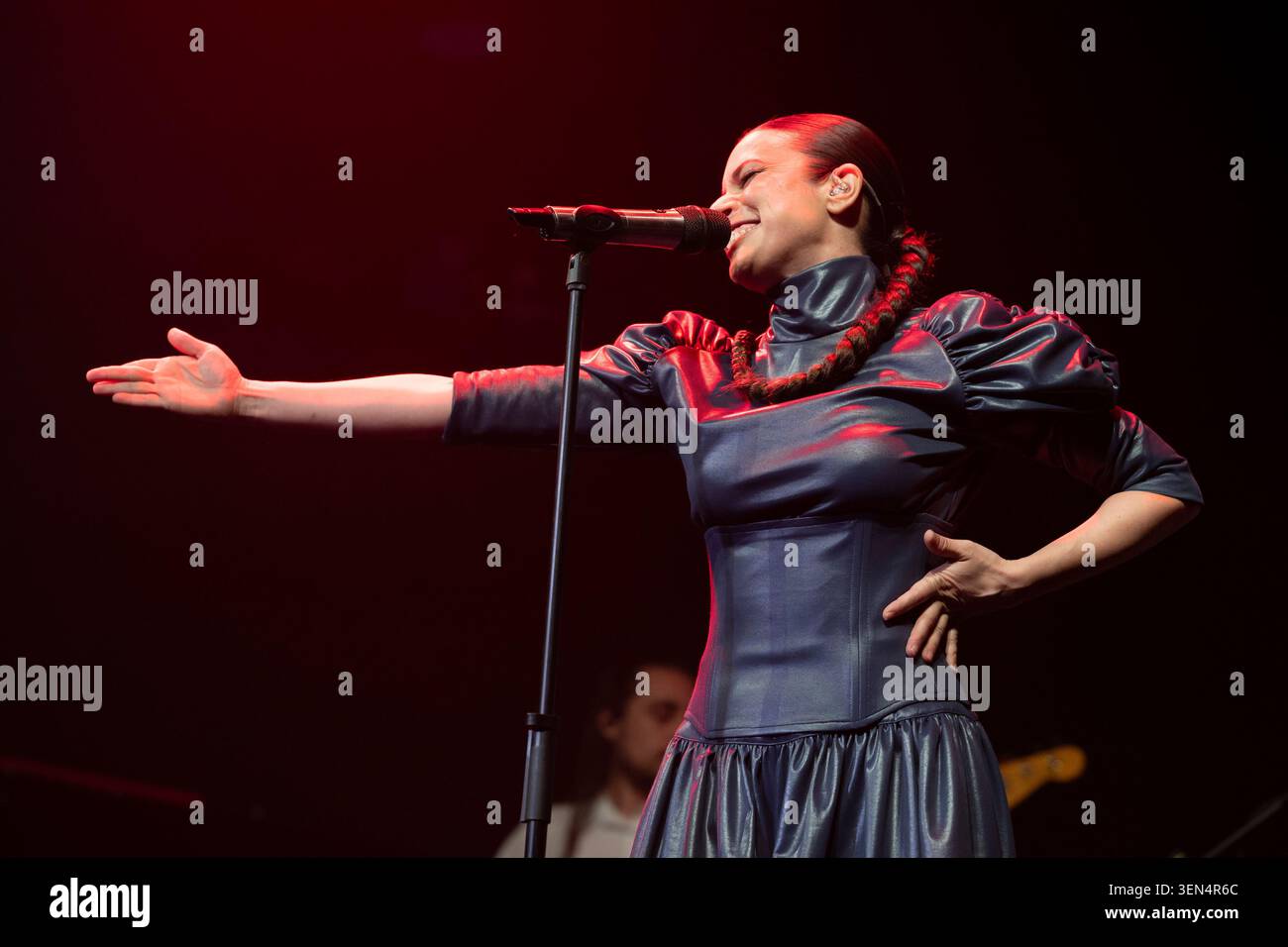 Singer Blanca Paloma performs during her album launch performance ...