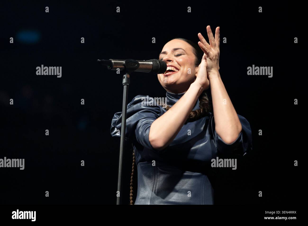 Singer Blanca Paloma performs during her album launch performance ...
