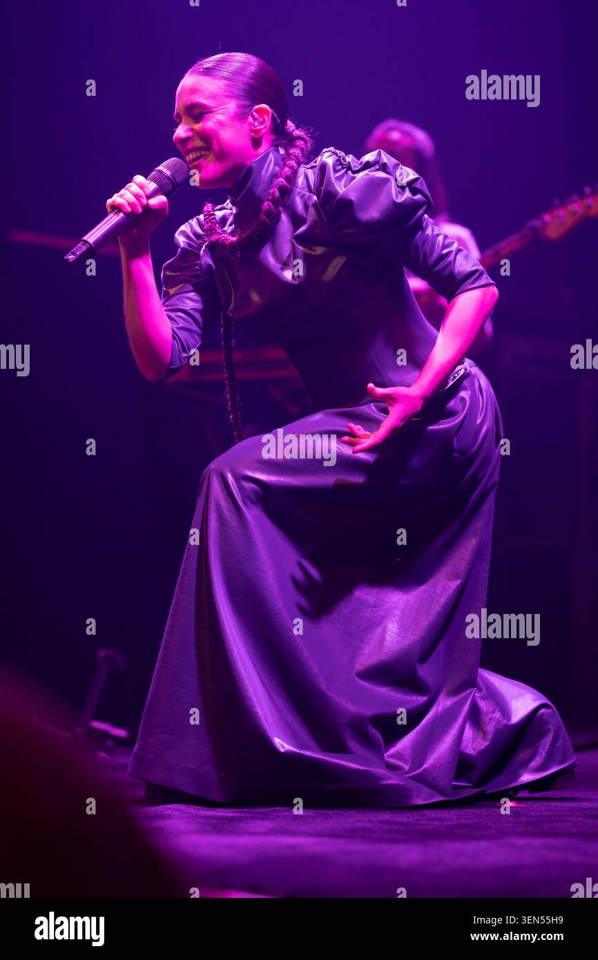 Singer Blanca Paloma performs during her album launch performance ...