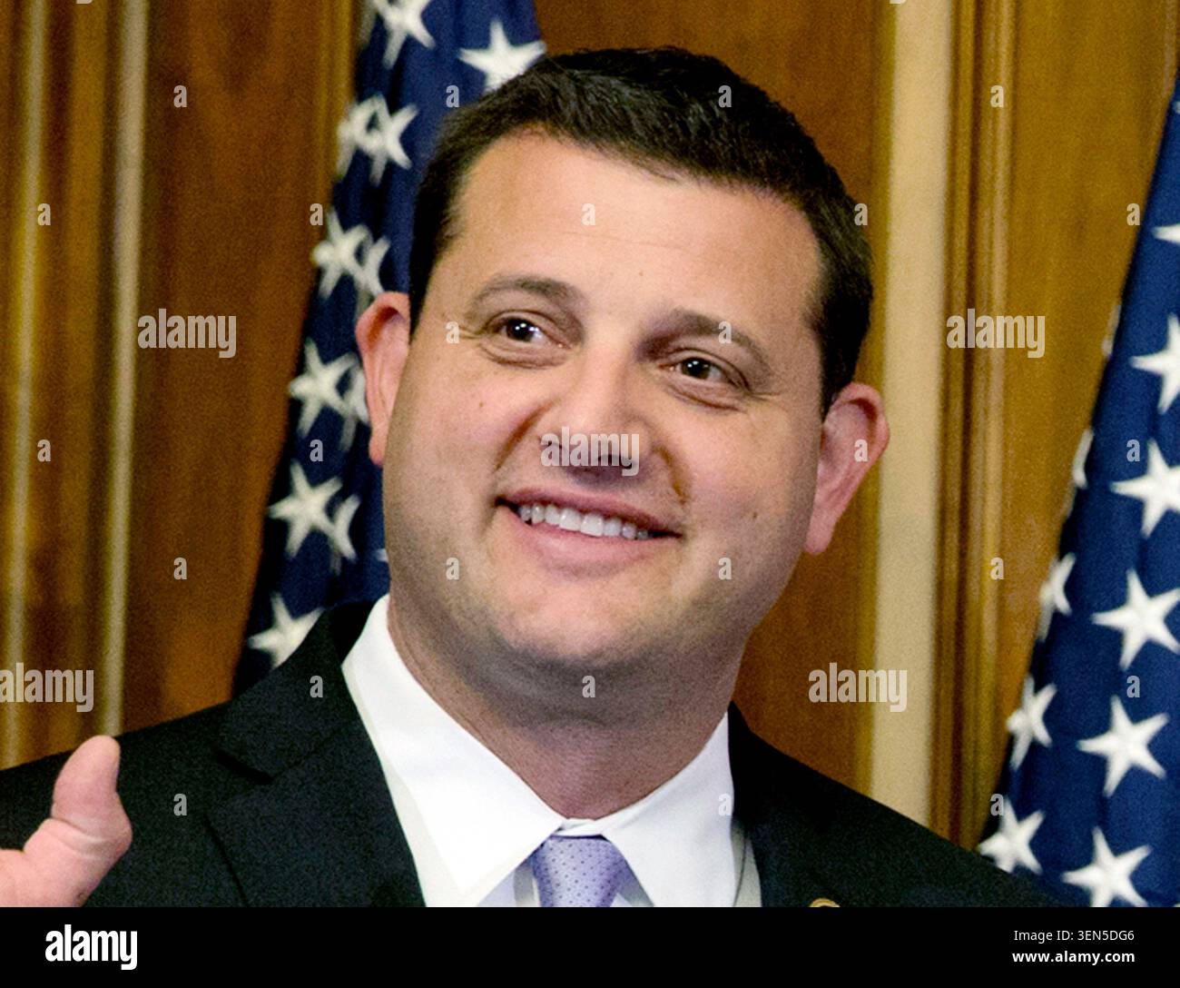 FILE – U.S. Rep. David Valadao, R-Calif., poses for a photo in ...