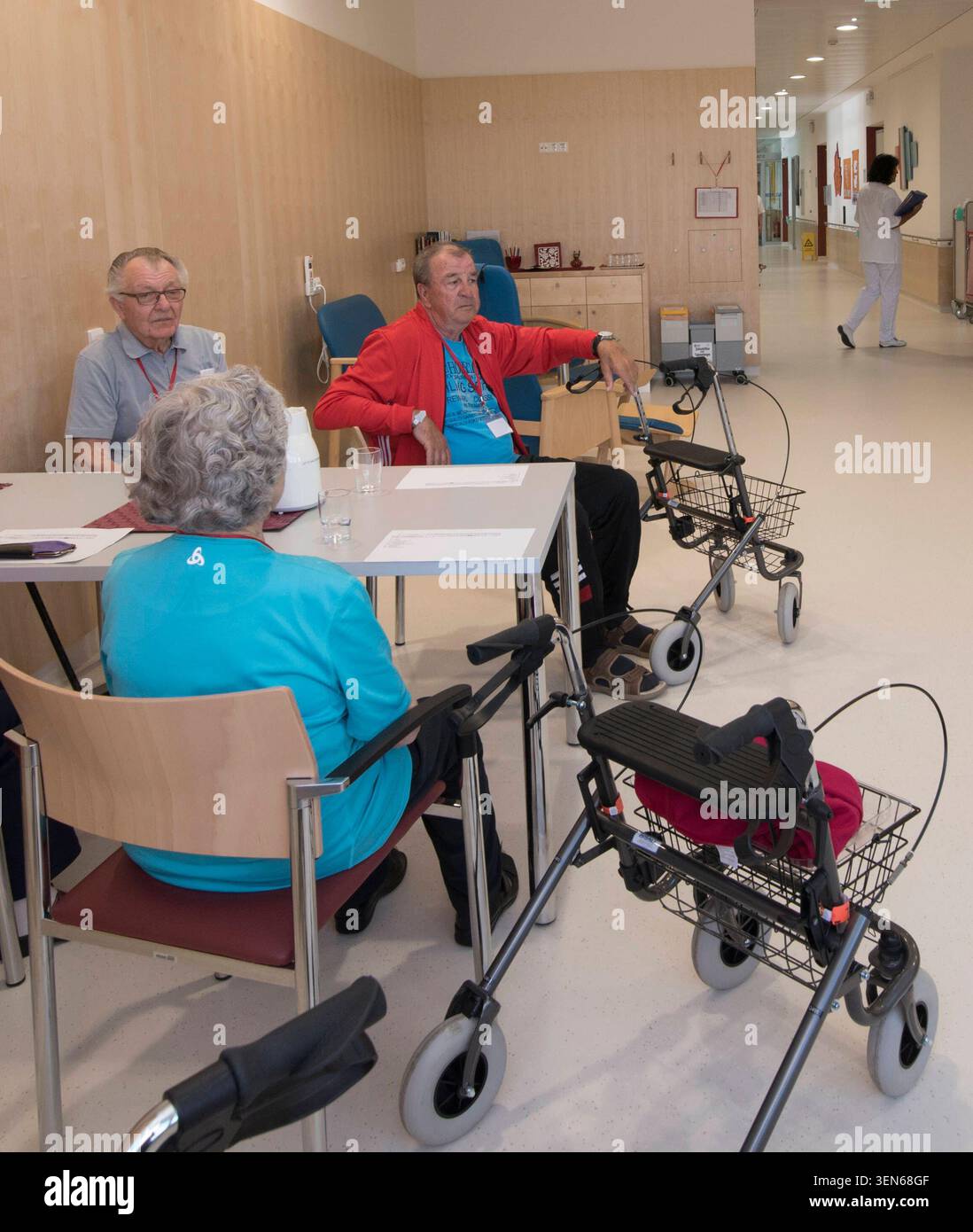 a rollator walker as a walking aid for senior citizens rollator as a ...
