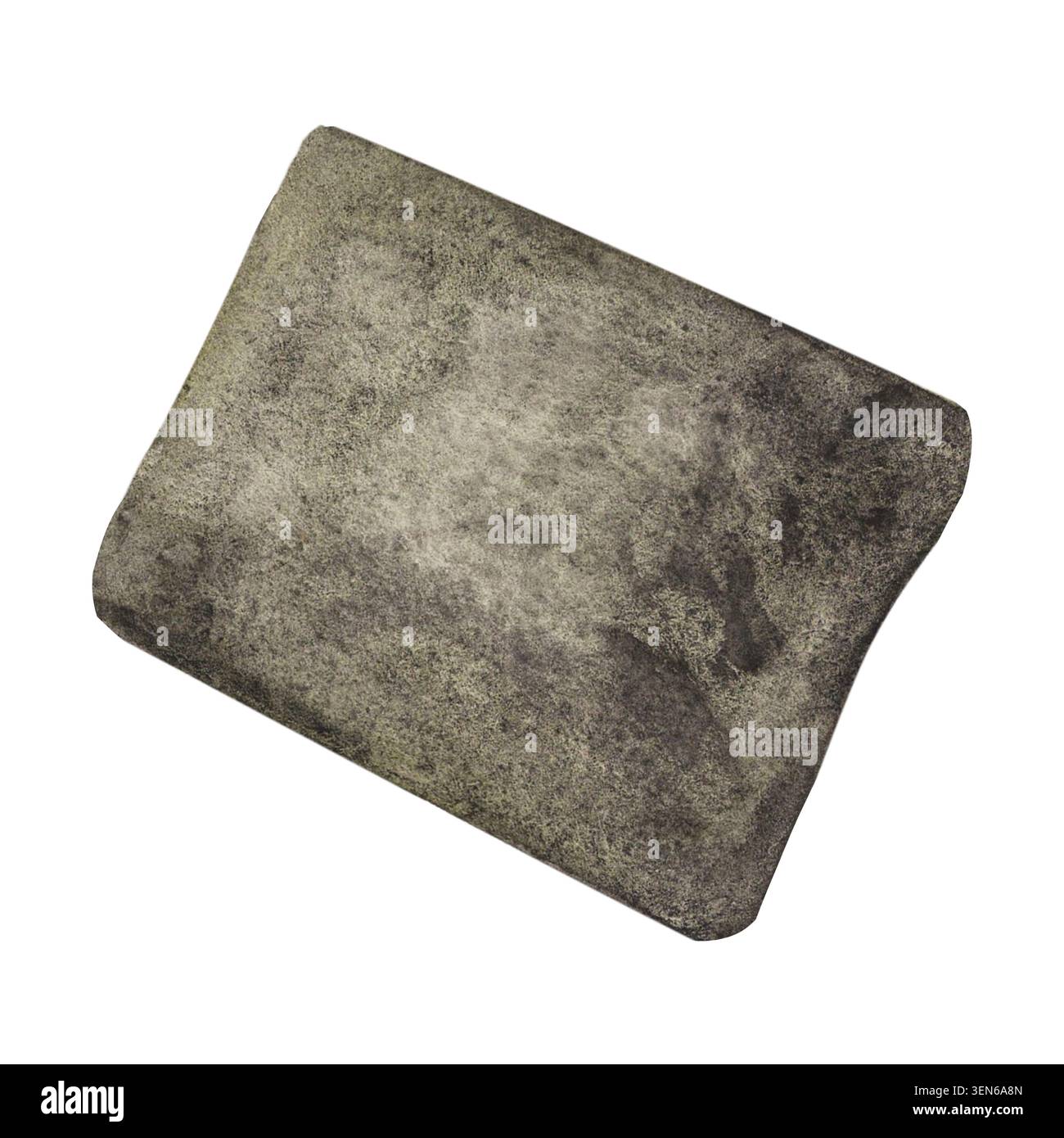 Nori seaweed sheet piece. Hand-painted watercolor illustration template ...