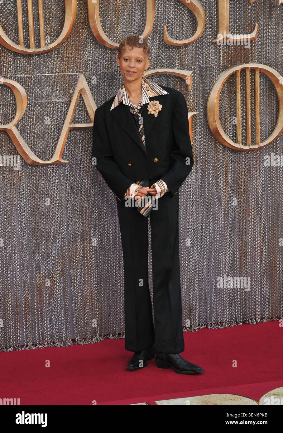 Phoebe Campbell at the "House of the Dragon" season 3 UK TV premiere ...