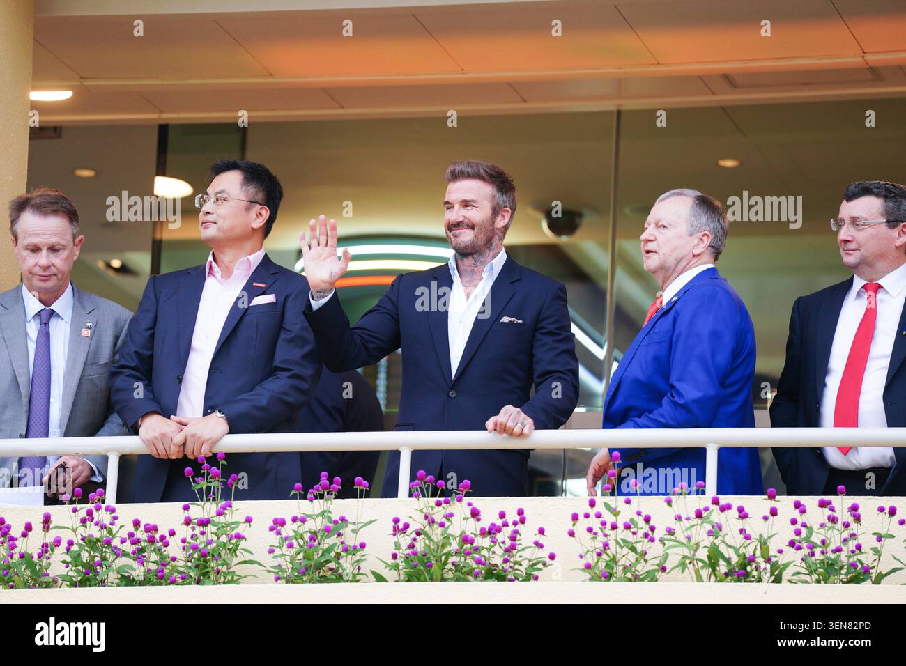 Former English soccer player David Beckham at an event on June 10, 2026 ...