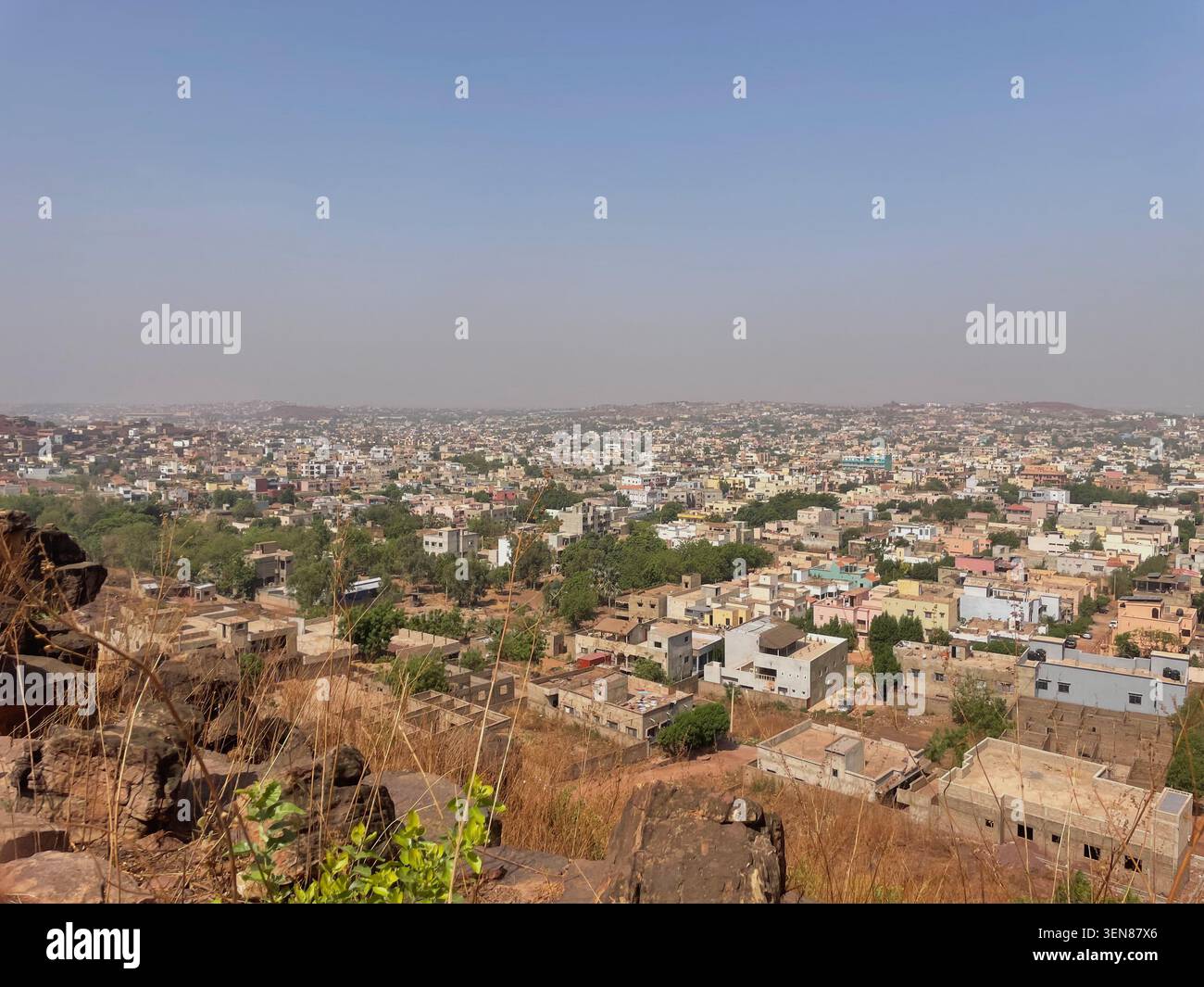 FILE - An aerial view of Bamako, Mali, April 25, 2026. (AP Photo, file ...