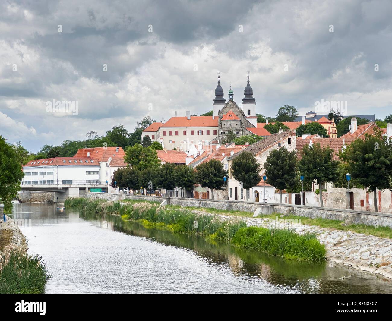 Trebic city, Jewish Quarter of Trebic, Vysocina Region, Czech Republic ...