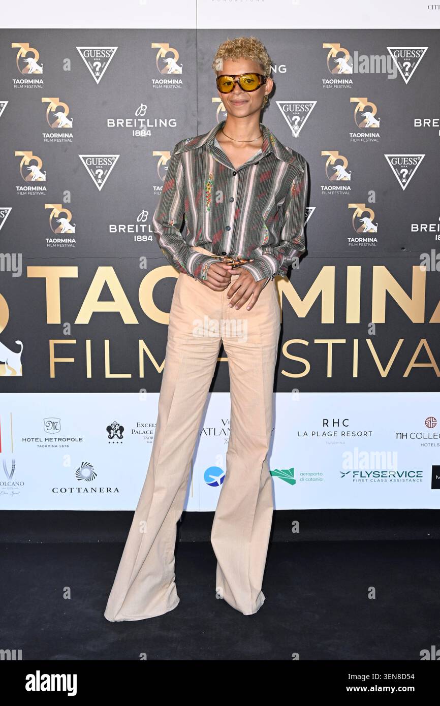 Phoebe Campbell 72nd Taormina Film Festival Photocall of the series ...