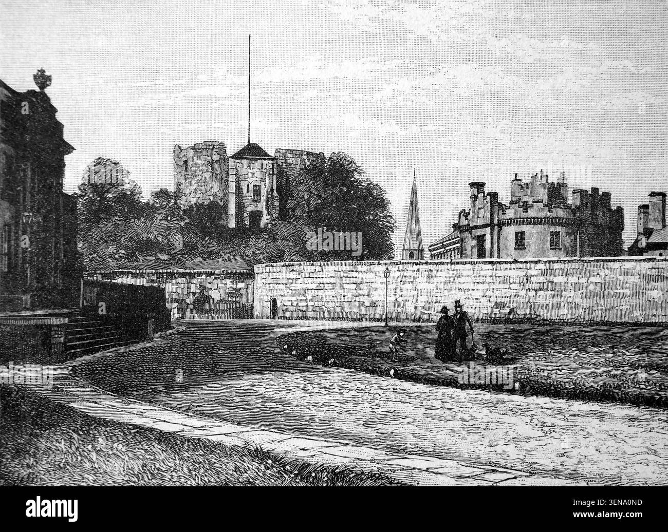 Clifford's Tower York Castle Stock Photo - Alamy