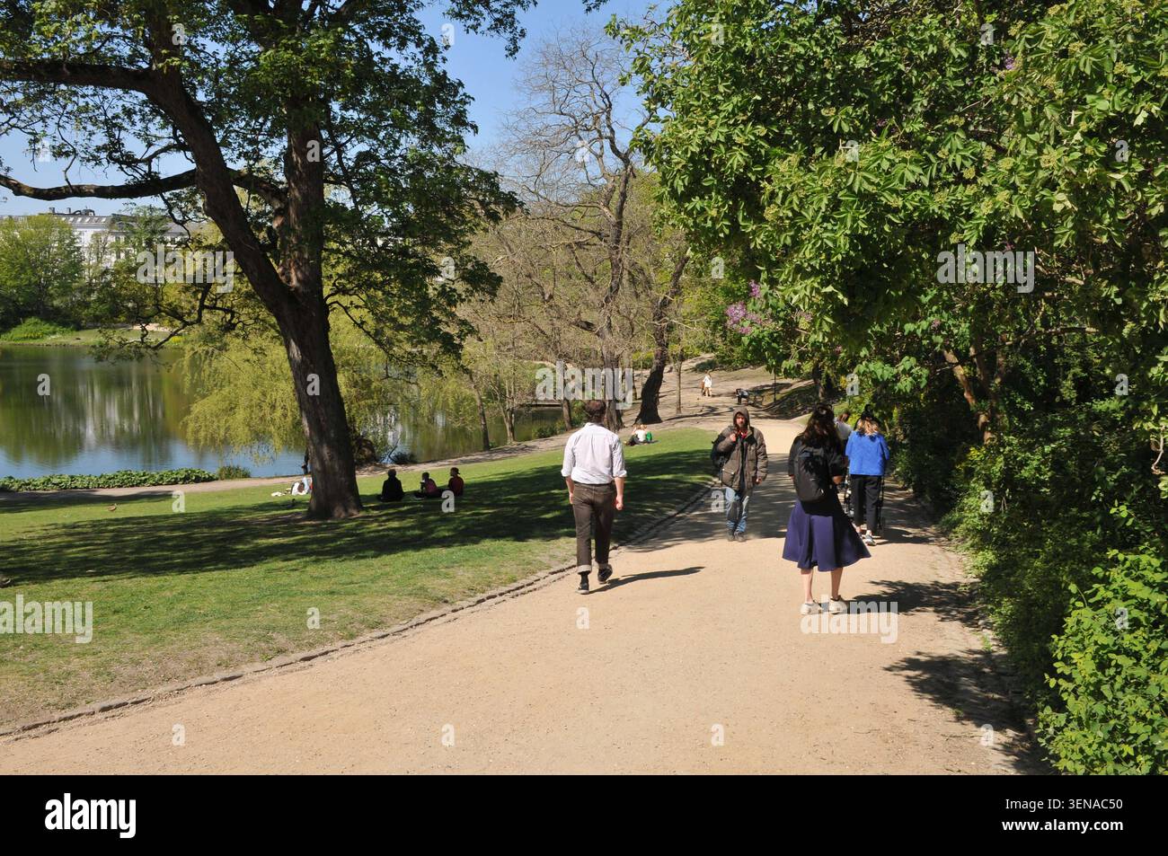Copenhagen /Denmark/12 May 2023/People enjoy sun shine day in danish ...
