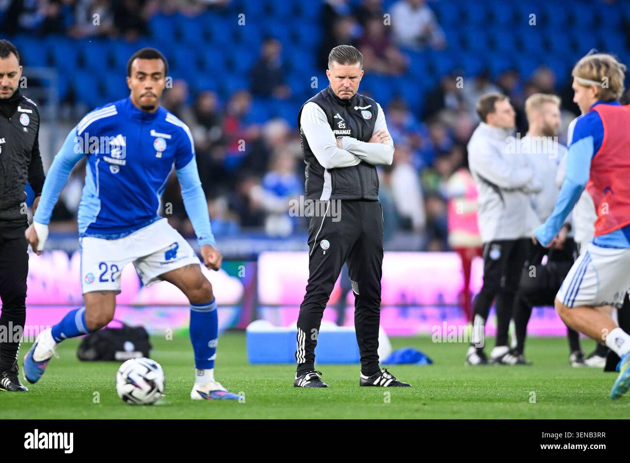 Tim JENKINS assistant coach of Strasbourg during the Ligue 1 McDonald's ...