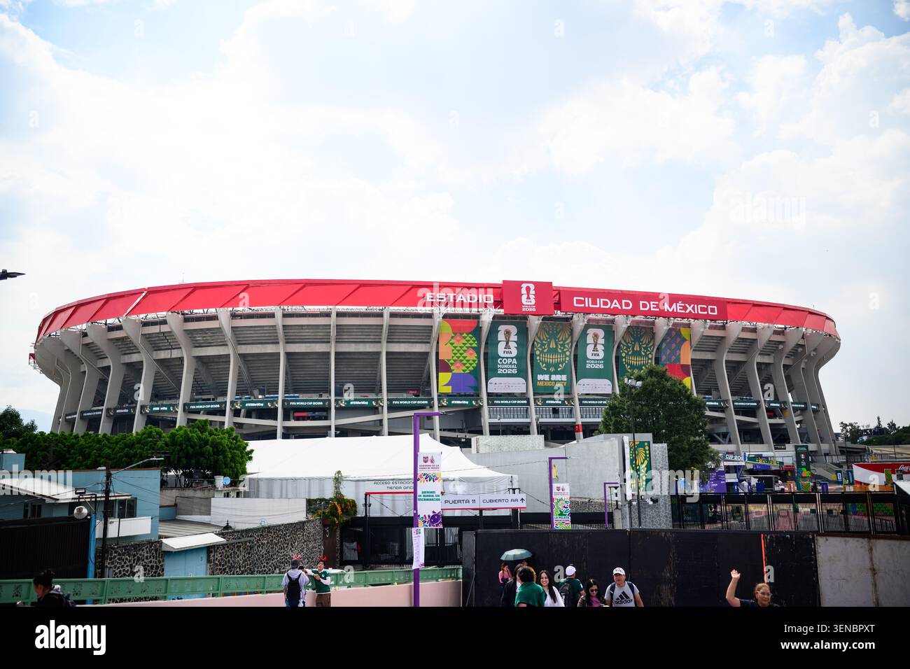 10 June 2026, Mexico, Mexiko-Stadt: Soccer: World Cup, Group A, before ...