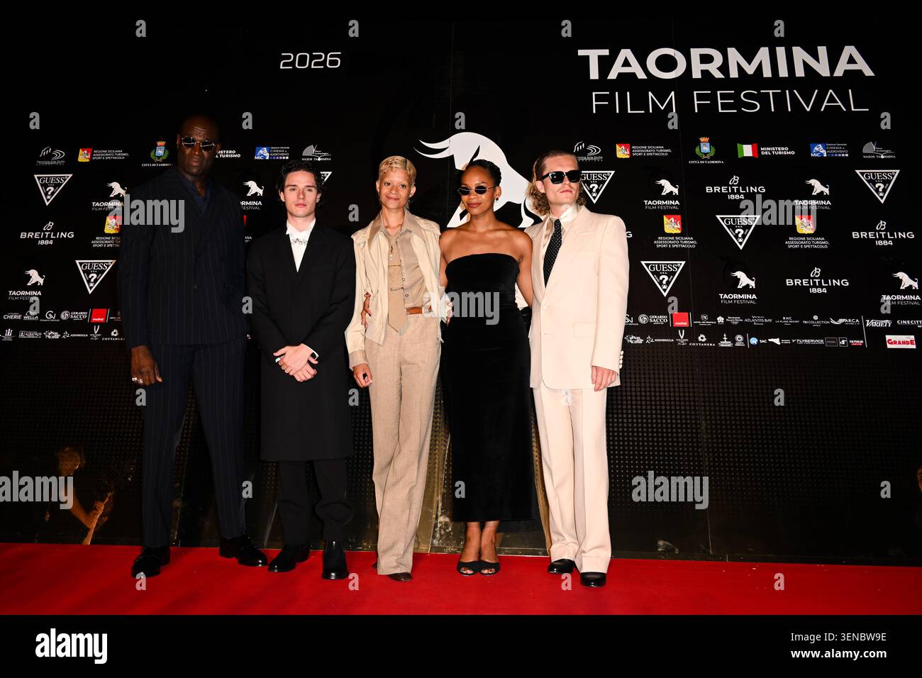 IPA85557489 - Taormina, 72nd Taormina Film Fest 2026 – Day 1, red ...