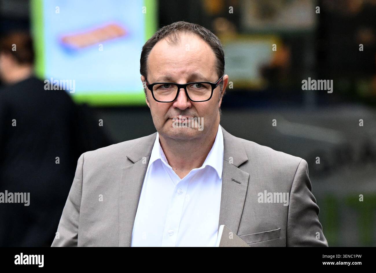 Mark Sheridan Waden is seen arriving at the Brisbane Supreme Court in ...