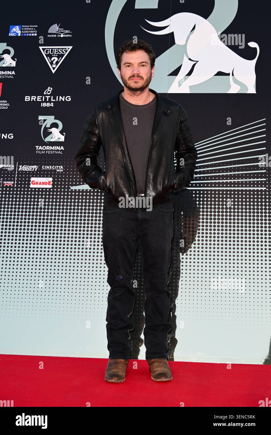 IPA85560695 - Taormina, 72nd Taormina Film Fest 2026 – Night 1, red ...