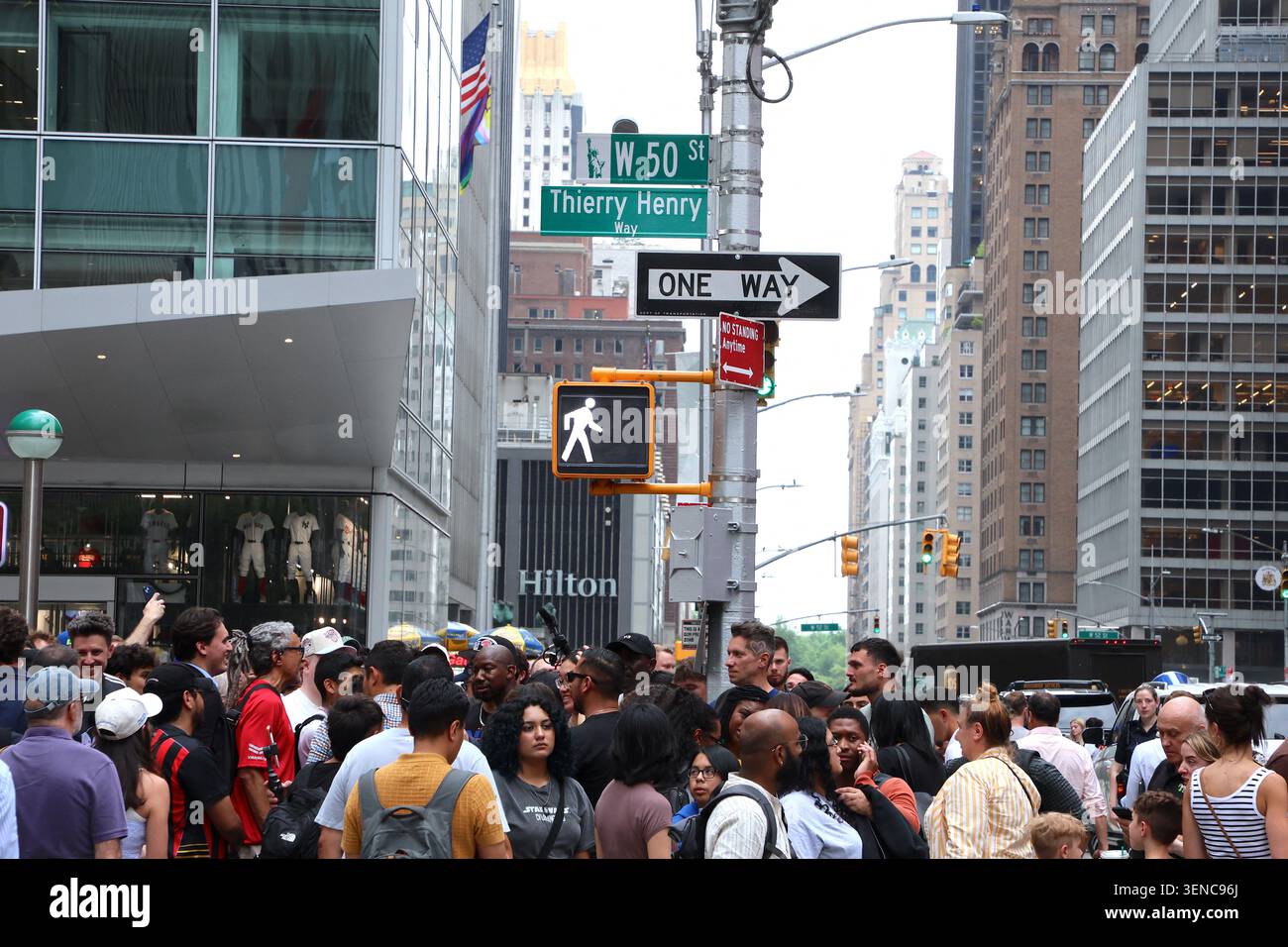 French/Arsenal soccer player legend Thierry Henry way street sign ...