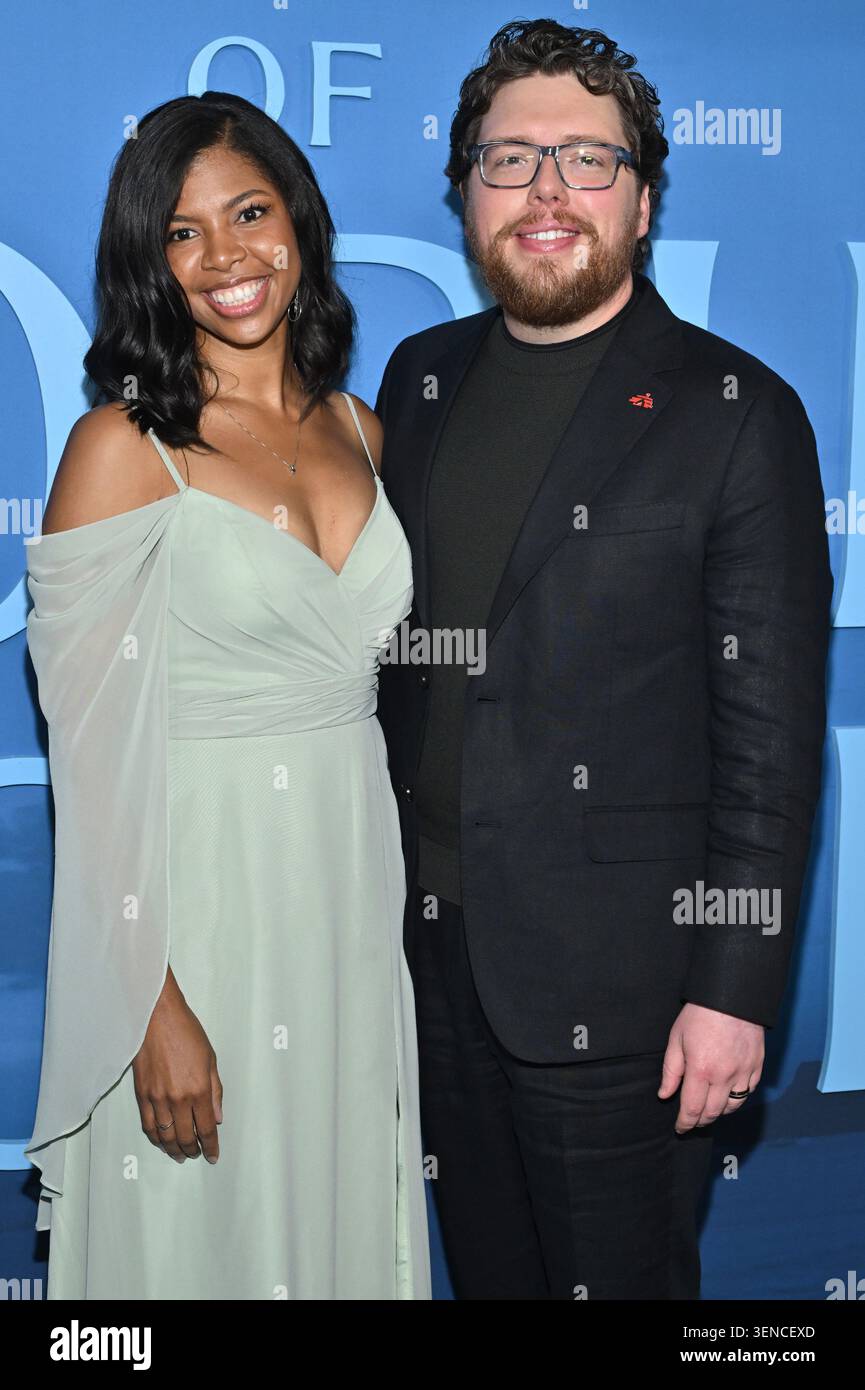 Michael Sarnoski (r) walking the red carpet at 'The Death of Robin Hood ...