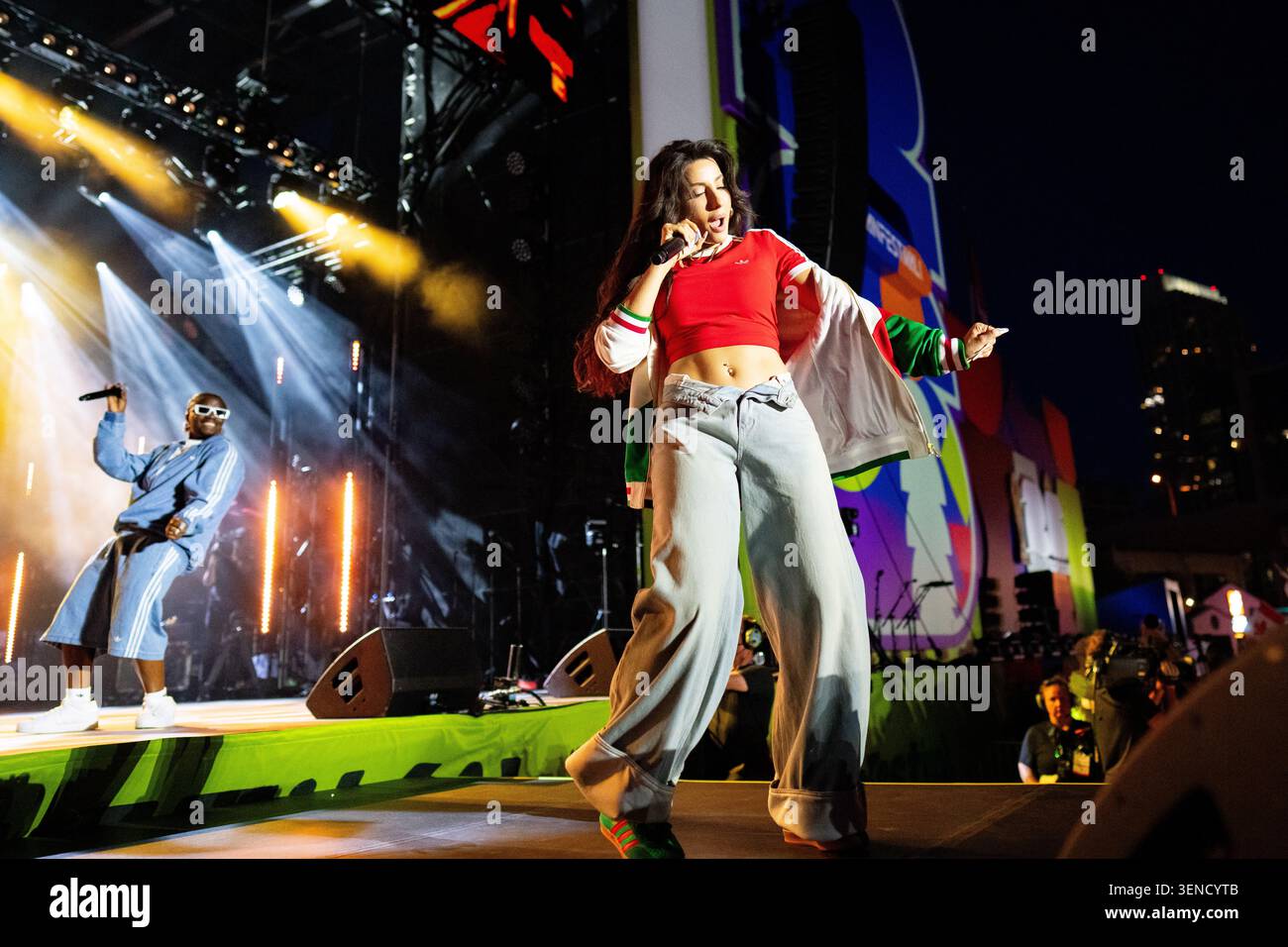 Nora Fatehi performs at the FIFA World Cup 2026 Countdown Concert at ...
