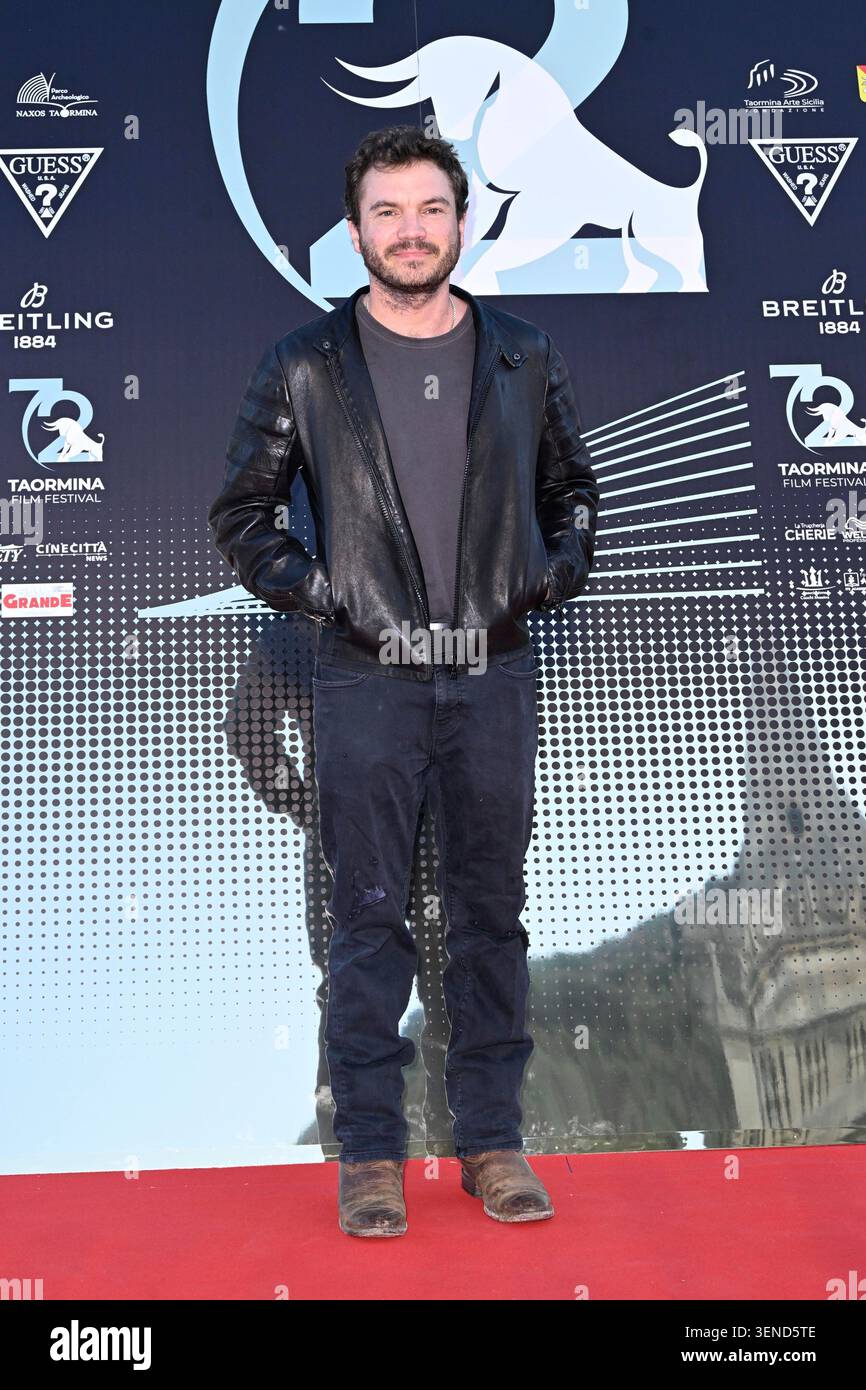 Emile Hirsch 72nd Taormina Film Festival Opening Evening Red Carpet ...