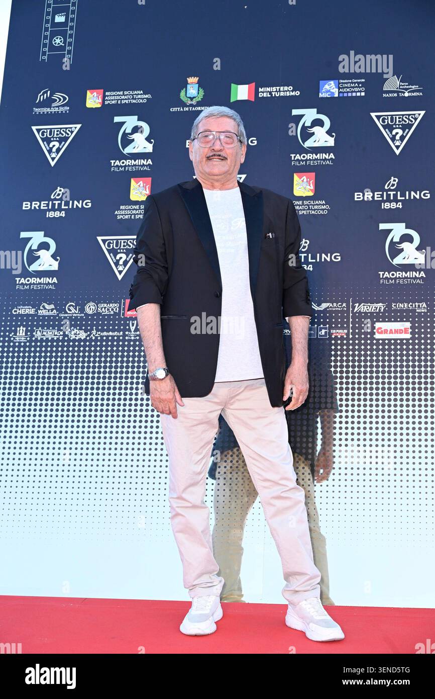 Tony Sperandeo 72nd Taormina Film Festival Opening Evening Red Carpet ...