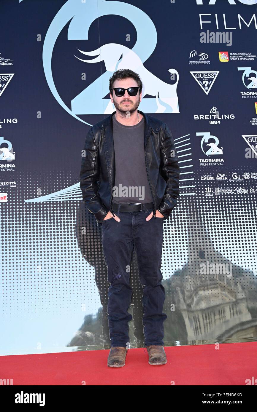 Emile Hirsch 72nd Taormina Film Festival Opening Evening Red Carpet ...
