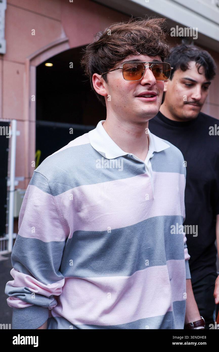 Noah Schnapp seen during F1 Grand Prix of Monaco 2026 - Vip Guests at ...