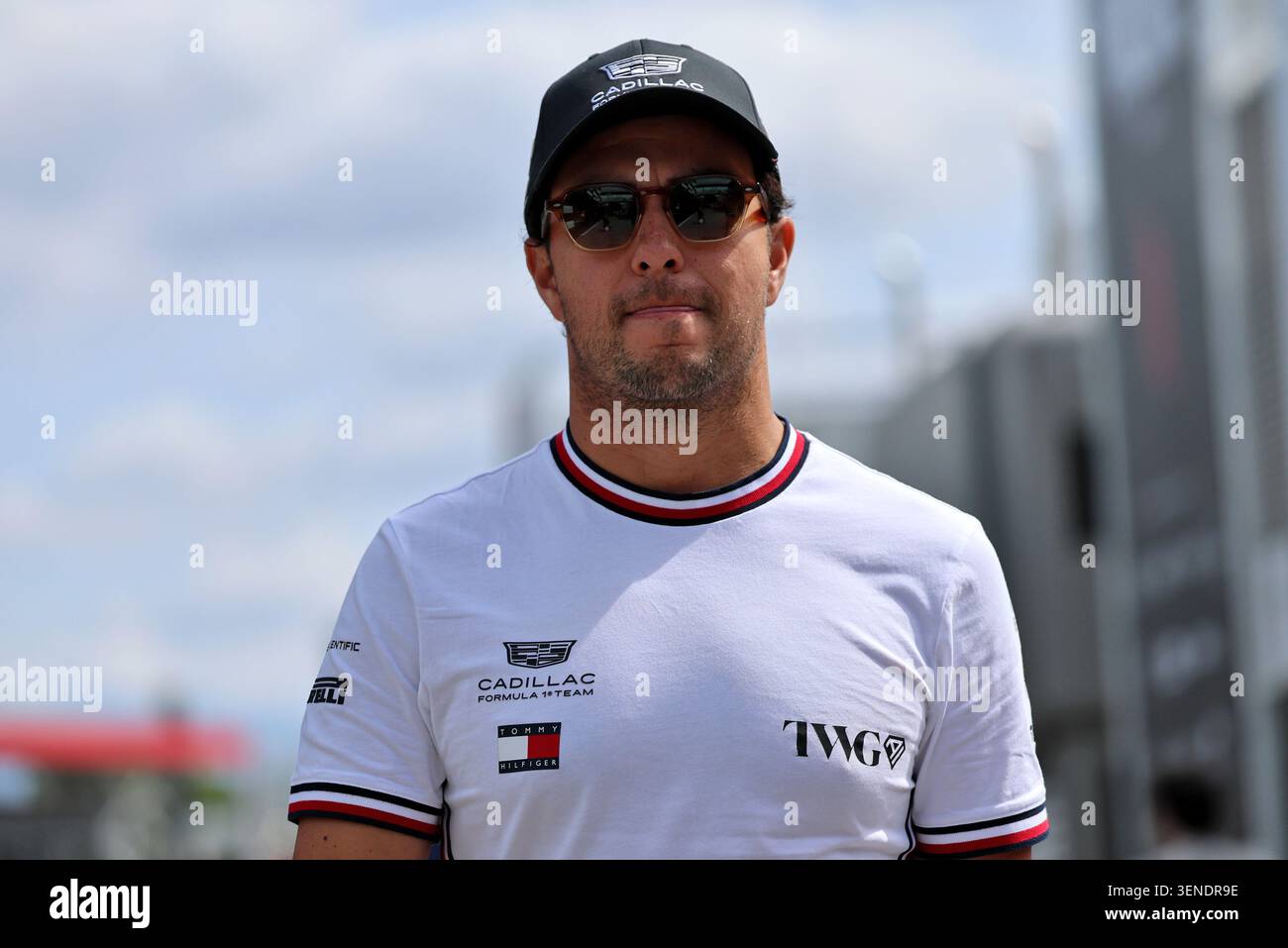 Barcelona, Spain. 11th June, 2026. Sergio Perez (MEX) Cadillac Formula ...