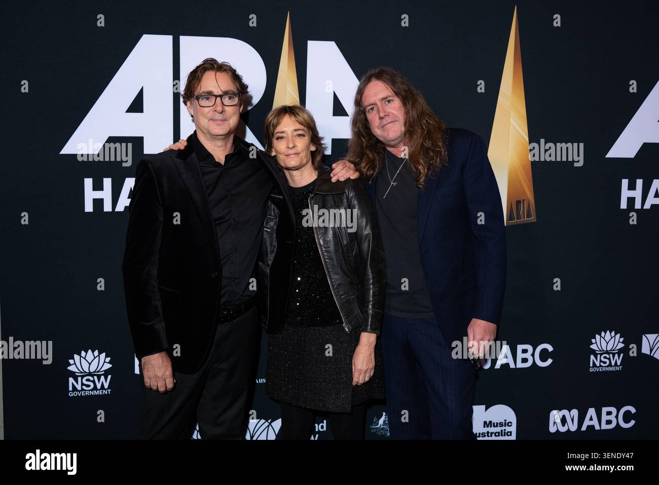 Spiderbait during a 2026 ARIA awards Hall of fame event at ...