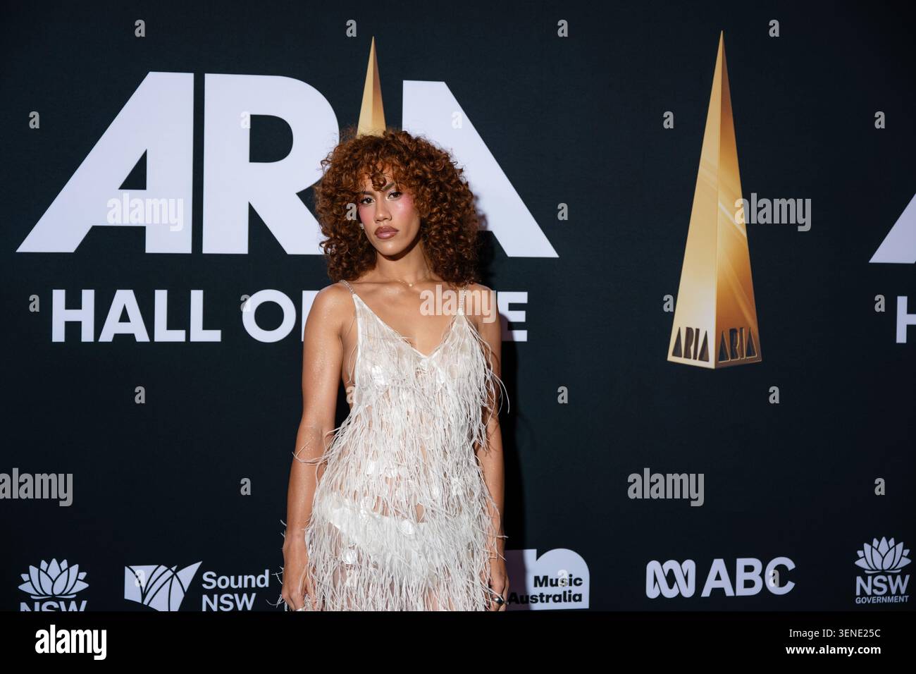 Becca Hatch during a 2026 ARIA awards Hall of fame event at ...