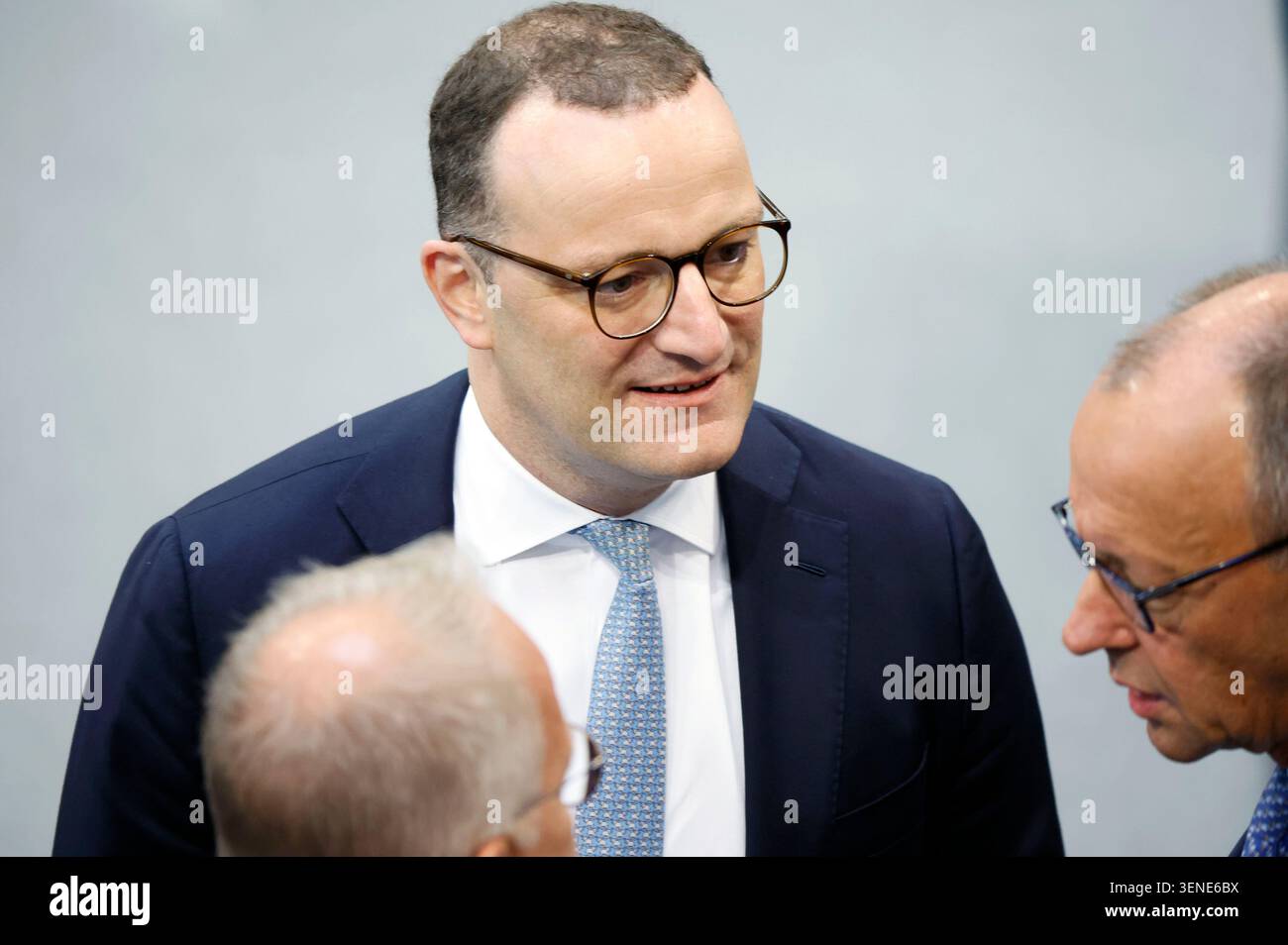 Jens Spahn in the 83rd session of the 21st German Bundestag in the ...