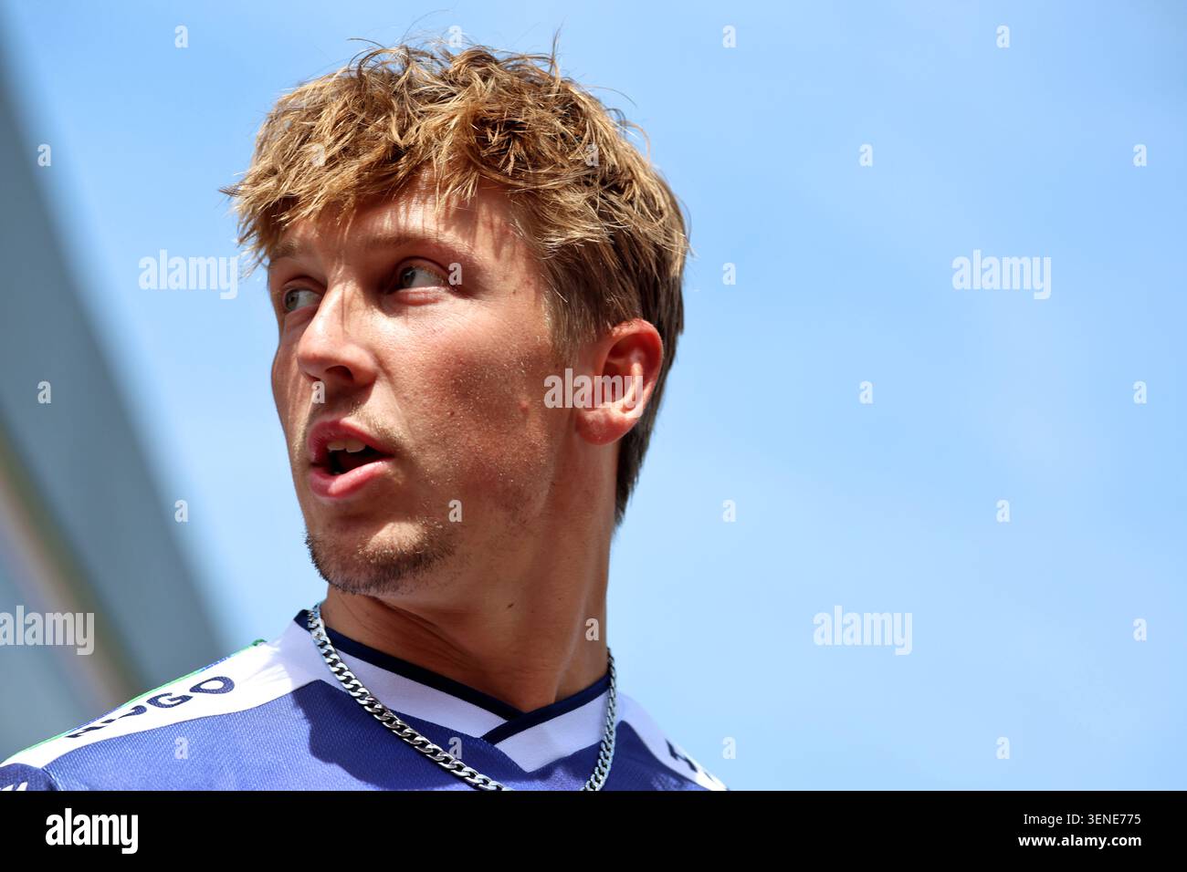 Barcelona, Spain. 11th June, 2026. Liam Lawson (NZL) Racing Bulls ...