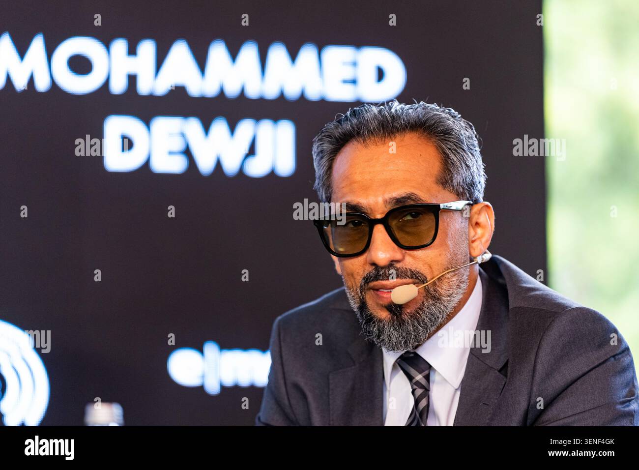 Stuttgart, GERMANY - June 11: Mohammed Dewji (CEO&President METL Group ...