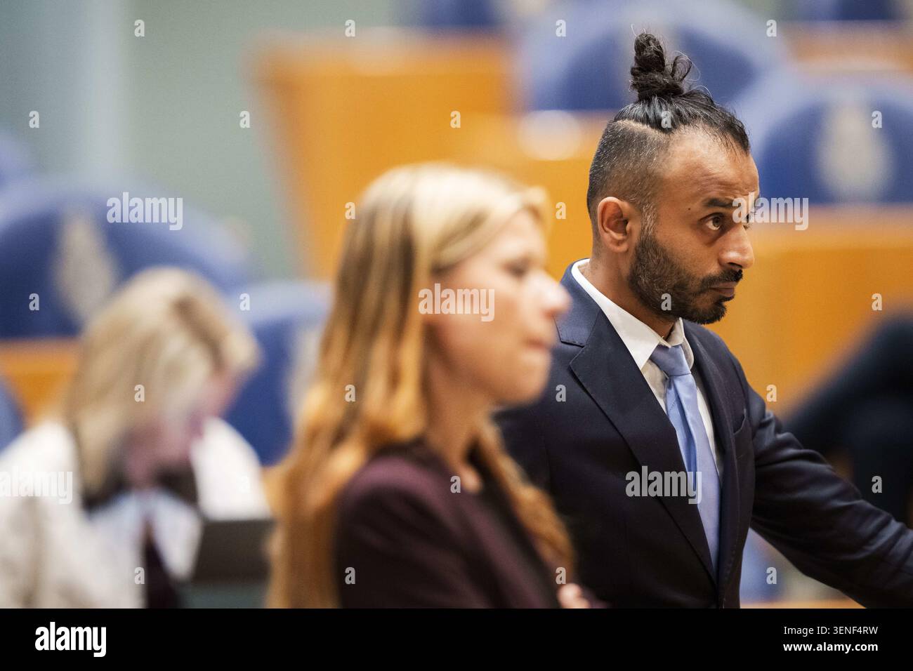 THE HAGUE - Sarath Hamstra (CDA) during a debate in the House of ...
