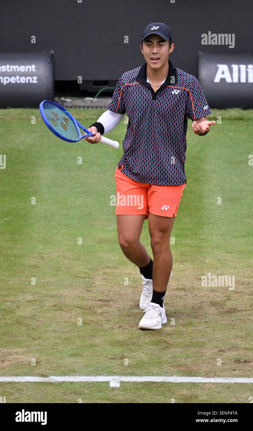 Rinky Hijikata (AUS) Gestik Geste enttaeuscht Tennis Herren BOSS Open ...