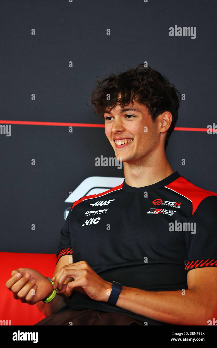Barcelona, Spain. 11th June, 2026. Oliver Bearman (GBR) Haas F1 Team in ...