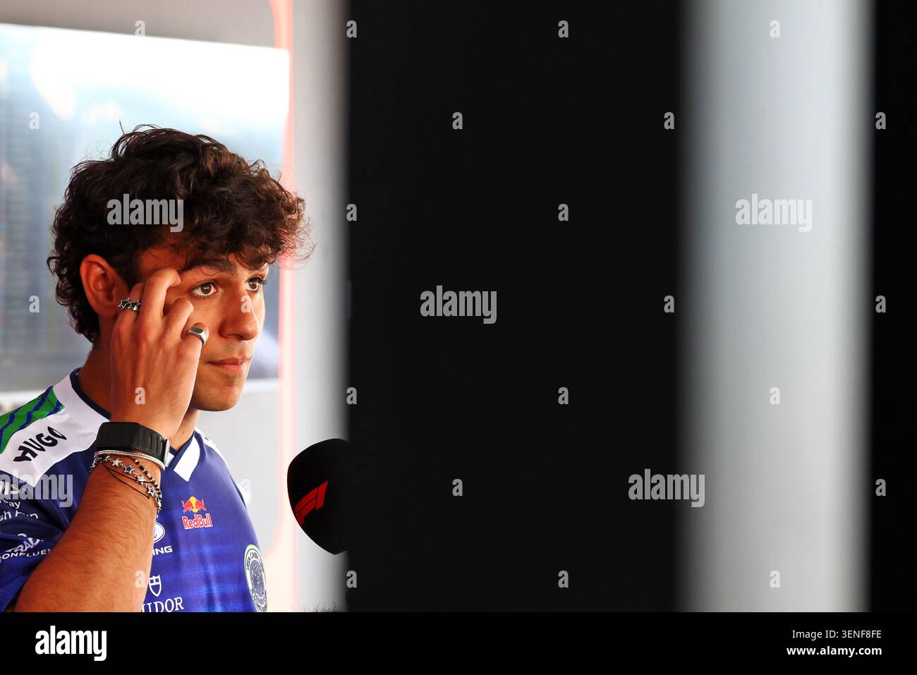 Barcelona, Spain. 11th June, 2026. Arvid Lindblad (GBR) Racing Bulls ...
