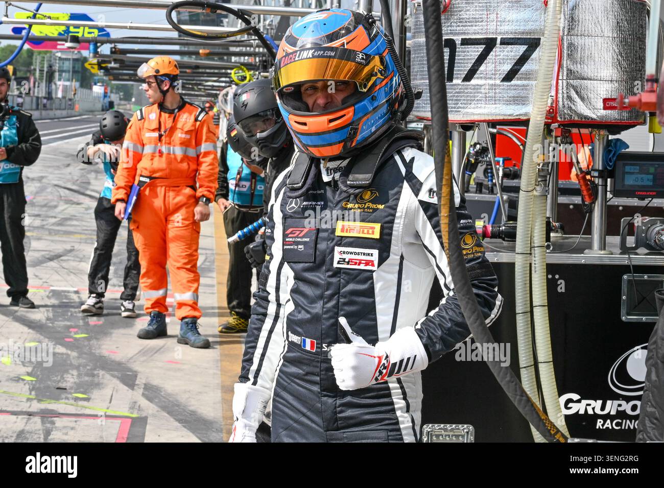Monza, Italy. 31 May, 2026. A driver ready to run, during GT World ...