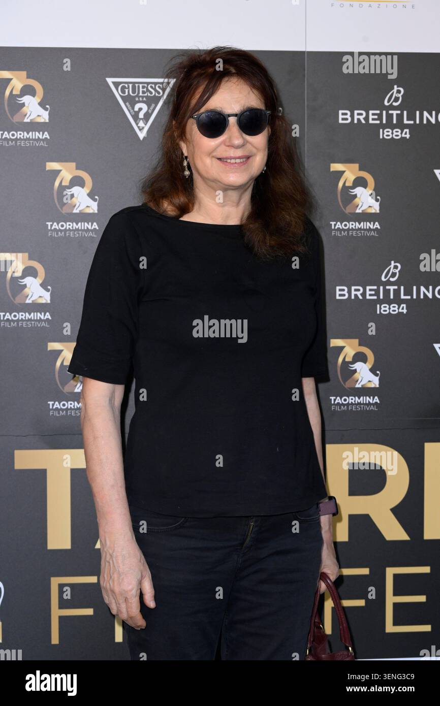 Francesca Archibugi 72nd Taormina Film Festival Women's panel Taormina ...