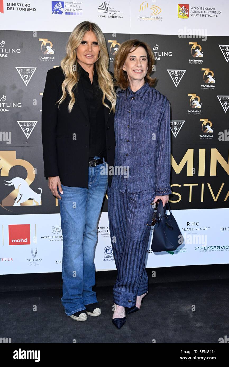 Tiziana Rocca, Fernanda Torres 72nd Taormina Film Festival Women's ...