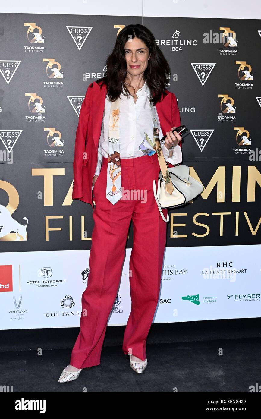 Anna Valle 72nd Taormina Film Festival Women's panel Taormina, Italy ...