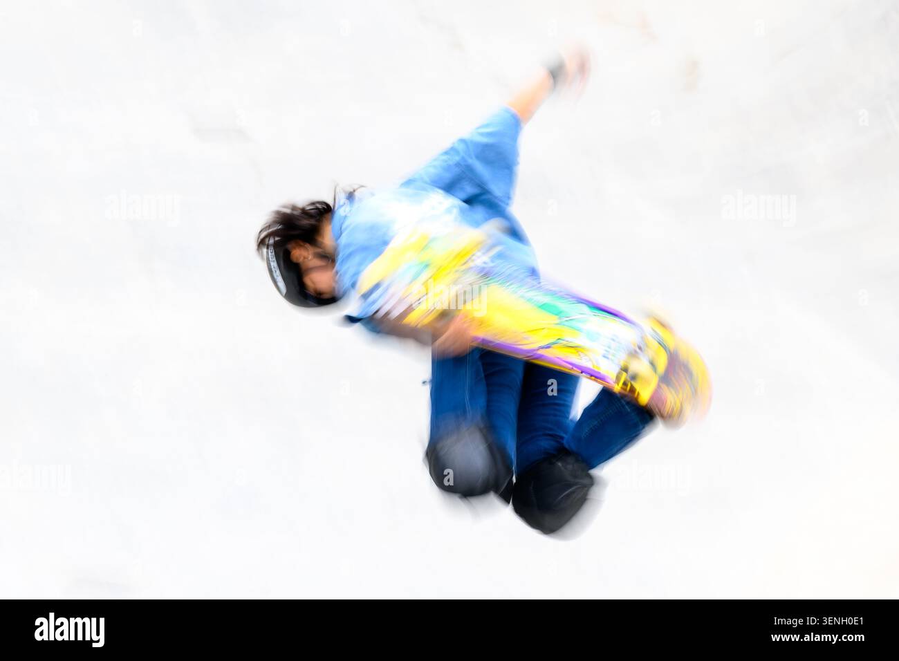 Mizuho Hasegawa of Japan practices during a training session of the ...