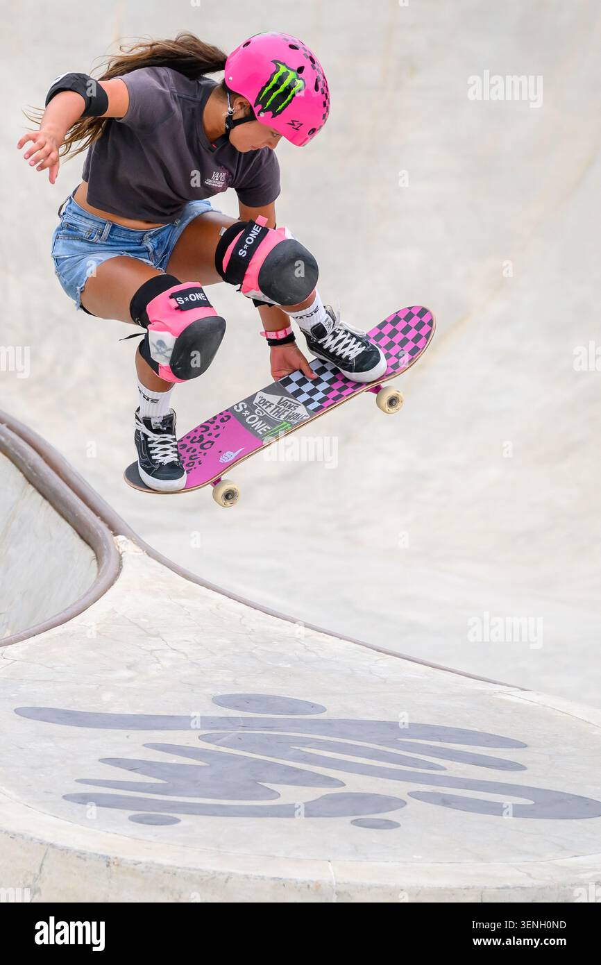 Arisa Trew of Australia practices during a training session of the ...