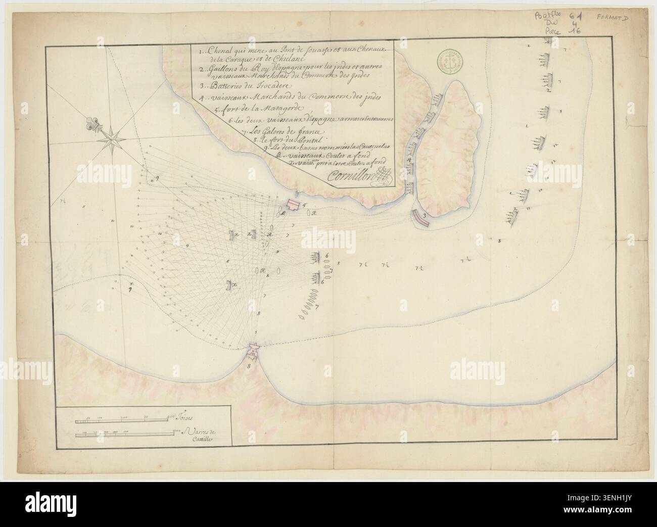 French military cartography 1702 hi-res stock photography and images ...