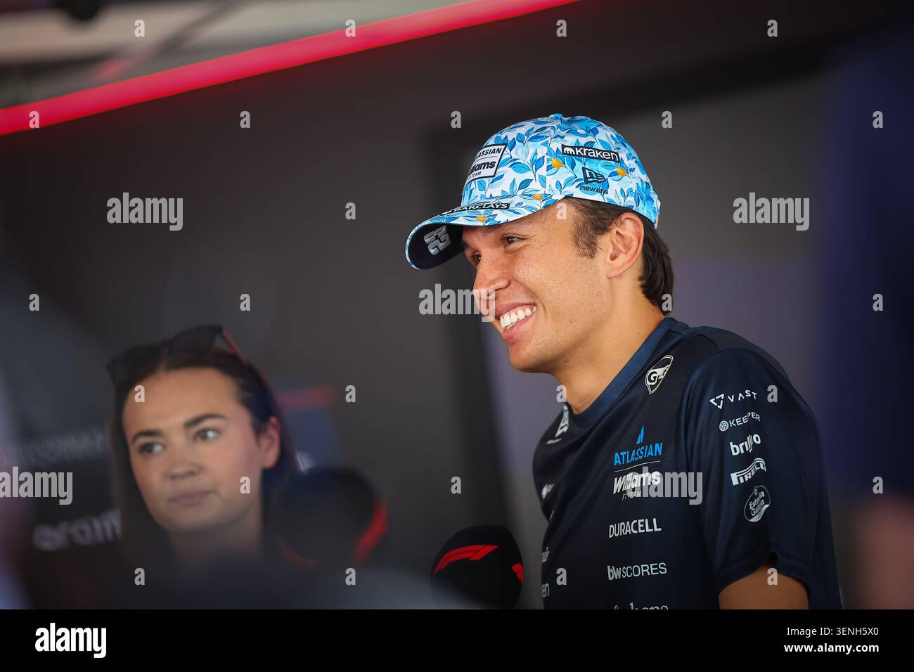 IPA85583397 - 23 Alex Albon (GBR), Williams Mercedes FW48, during the ...