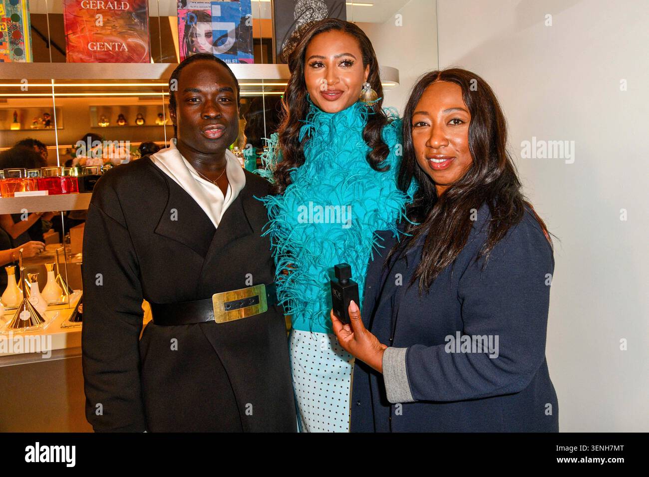 Berite Labelle attend the "Blone Haute Parfumerie" Launch Party at ...