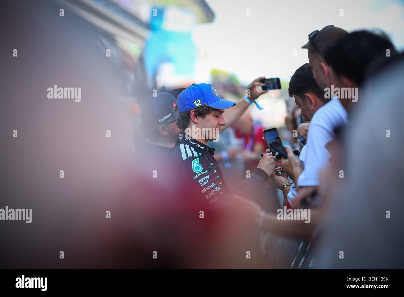 IPA85584030 - 12. Andrea Kimi Antonelli (ITA), INEOS AMG Mercedes W17 ...