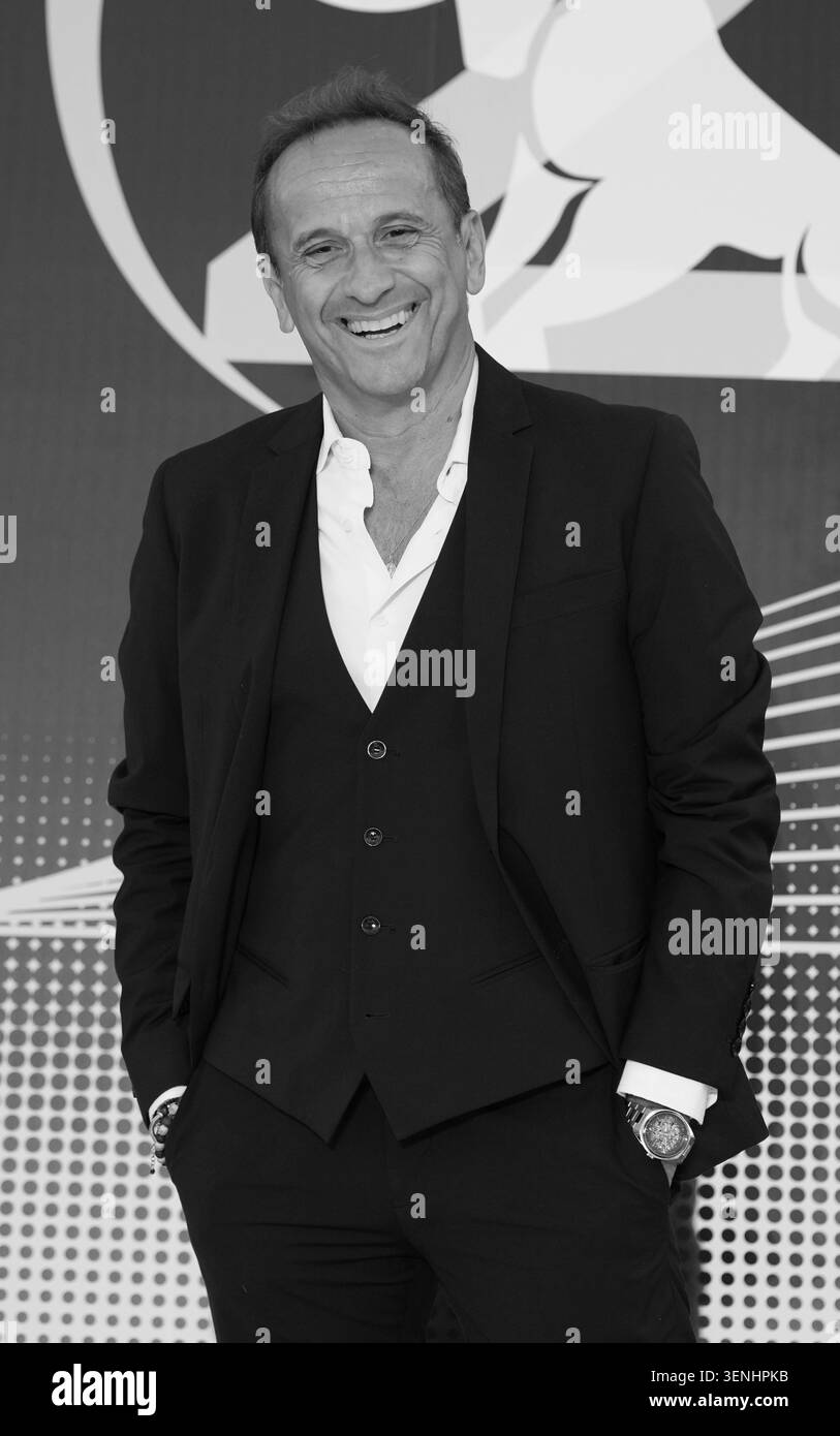 Uccio De Santis attends the 72nd Taormina Film Festival in Taormina ...