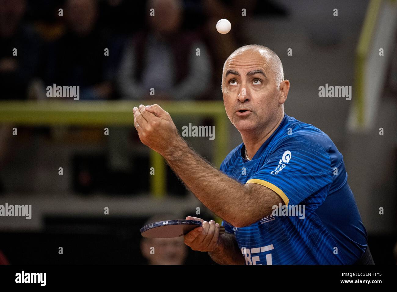 Czech former table tennis player Petr Korbel took part in table tennis ...