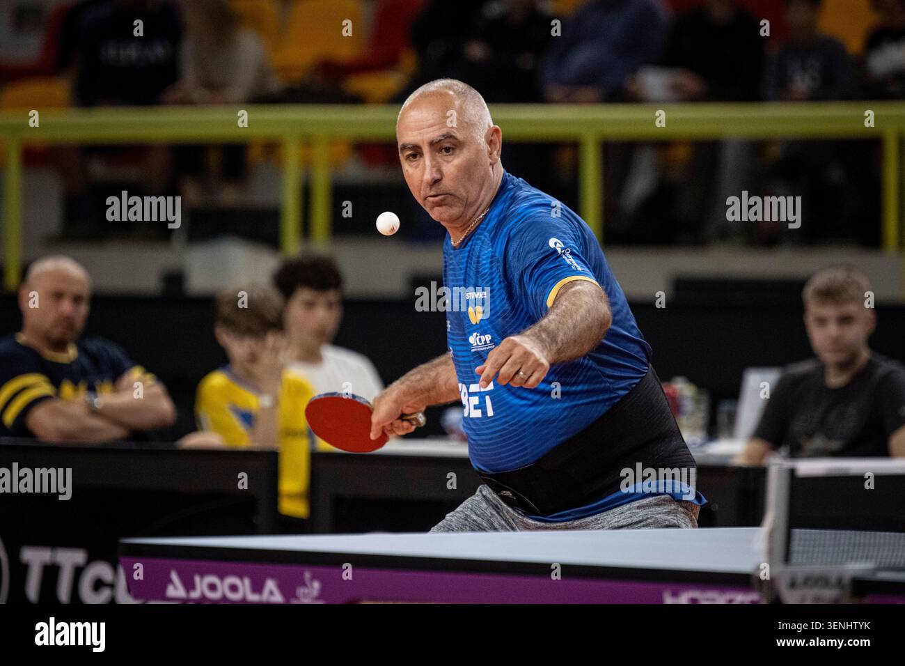 Czech former table tennis player Petr Korbel took part in table tennis ...